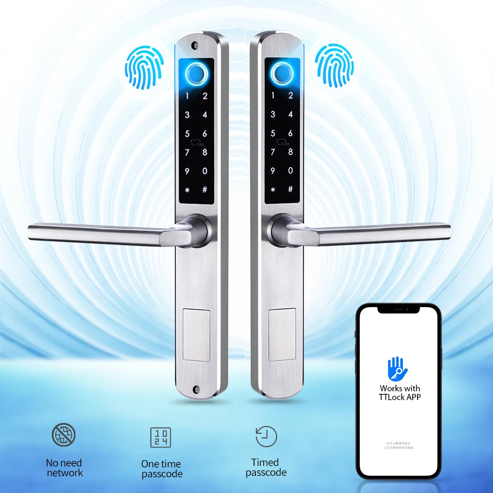 Navincat Smart Fingerprint Door Lock - Secure & Stylish