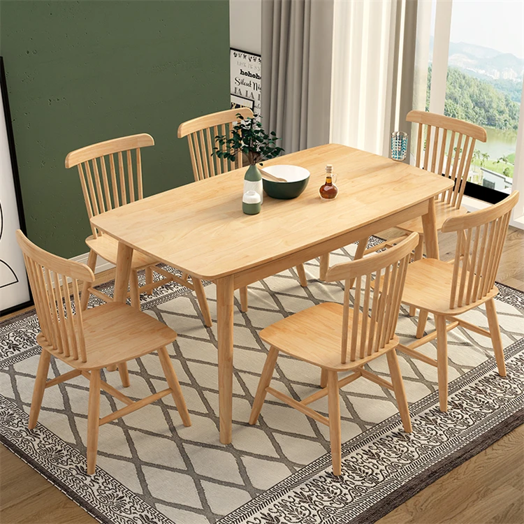 Dining Tables Chair Set Dining Room Furniture Solid Wood Dinning Tables ...