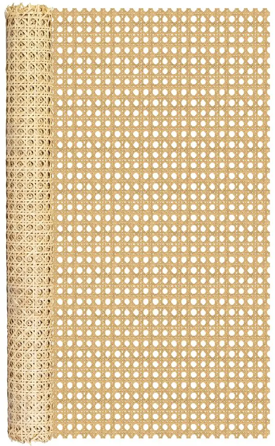 Rattan Cane Webbing Net Open Weave Quite Light and Nice Yellow Color ...