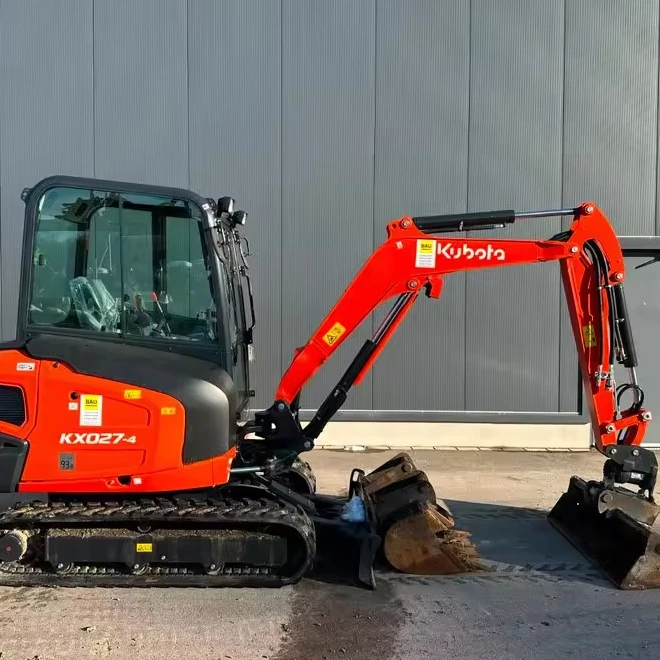 Mini Excavator Digger Kubota Kubota KX 027-4 2Tons Hydraulic Bagger ...