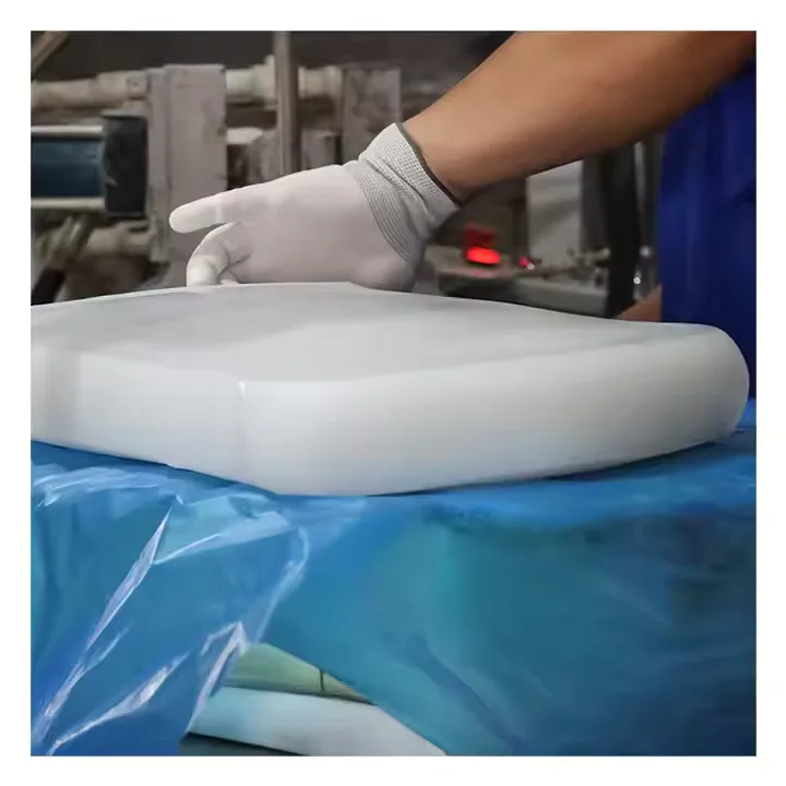 Baiyue Brand White Silicone Rubber Block Translucent Hardness Medical ...