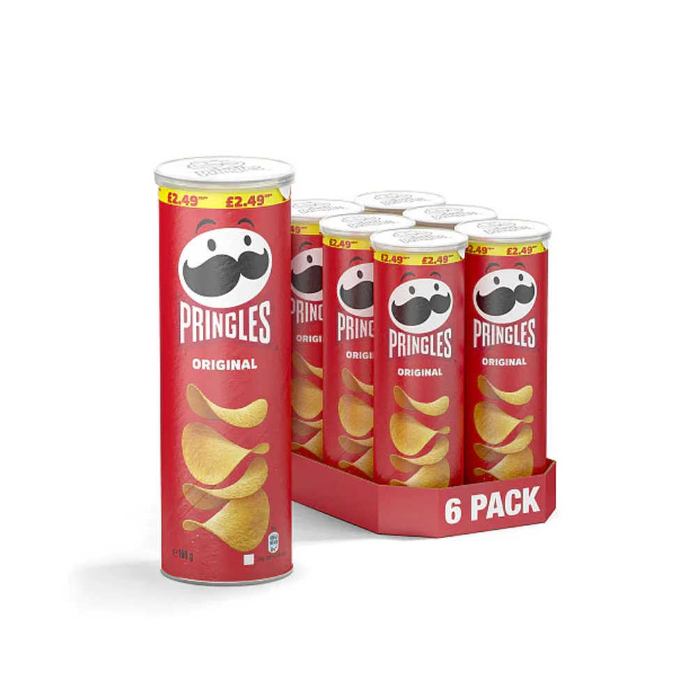 Pringles Original 165g - Grilled Flavor Extravaganza In Every Stackable ...