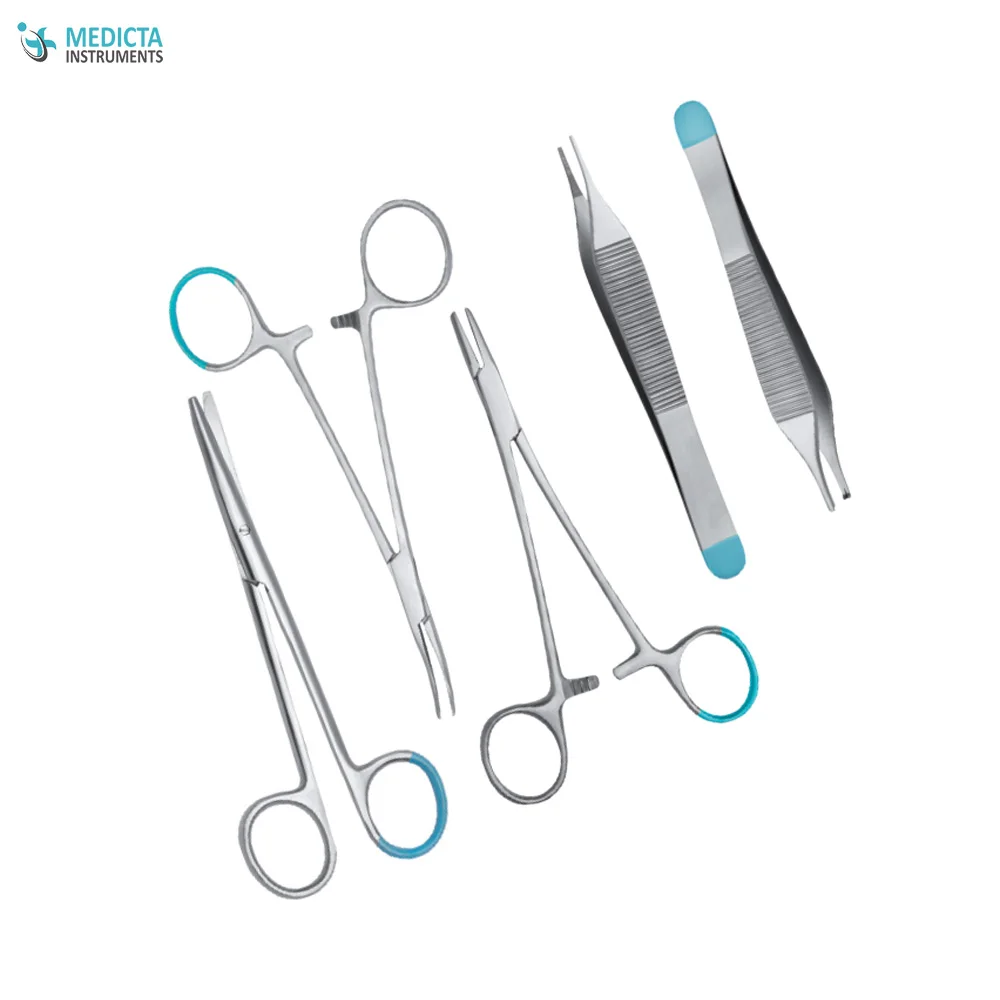 Single Use Surgical Instruments - General Set of 5 Pieces