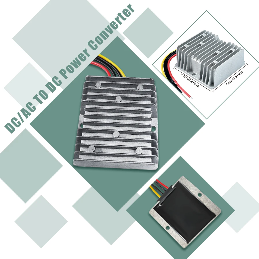 Dc Converter 72v 60v 48v 36v 24v To 12v Converter 10a 20a 480w 240w 120v 72v To 12v Dc Converter ...