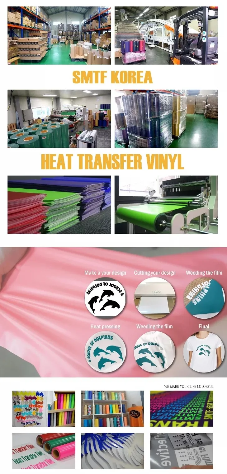 Smtf Printable Sublimation Block Htv Heat Transfer Vinyl For Garments ...