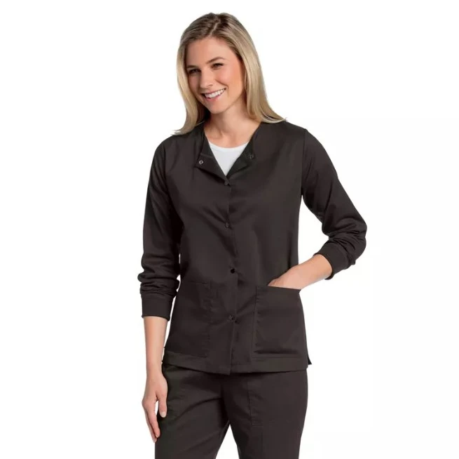 New Style Dental Medical Doctor Black Lab Coat With Top Quality Active ...