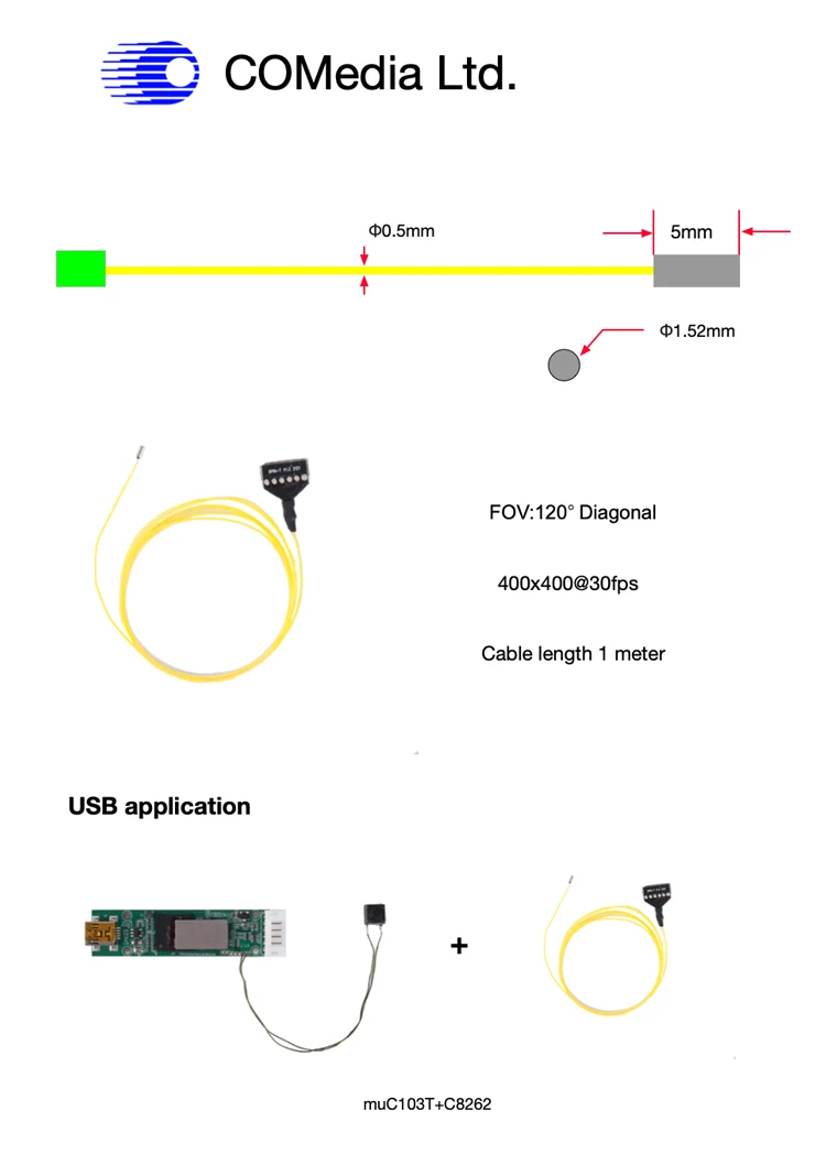 Factory Oem Ov6946 Ovm6946 160 Kpixel 400*400@30fps Sensor Laryngoscope ...