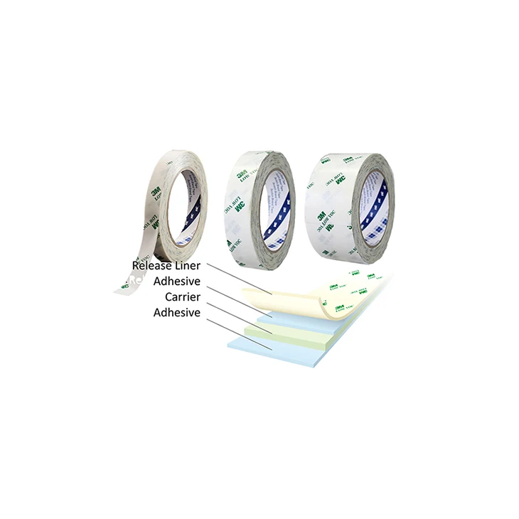 Dcx1018 3m Low Voc Double Coated Tissue Adhesion Bonding Gummed Tape ...