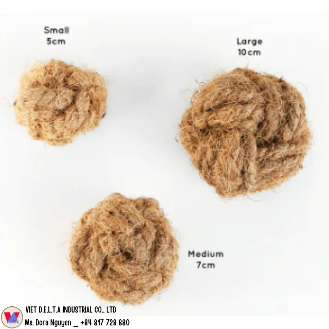 Hot Trending 2024 - Favorite Pet Toy Coconut Husk Dog Chew Ball For Dog ...