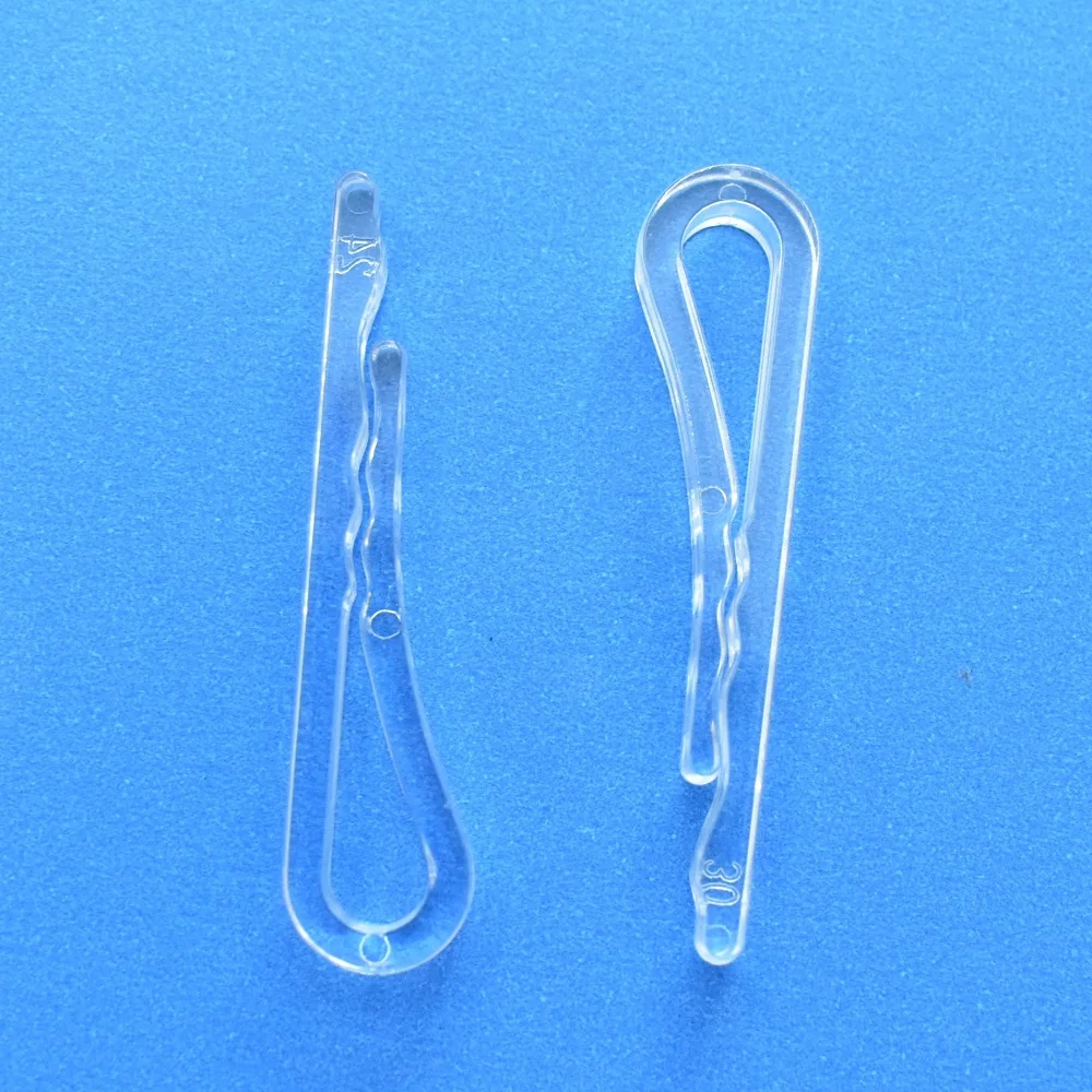VNB Factory No 8 PS Material Plastic Clips - Durable & Clear