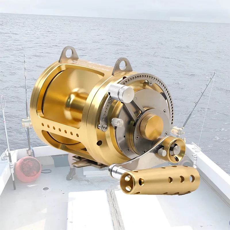 High Quality 2 Speed Heavy Duty Trolling Reels for Saltwater