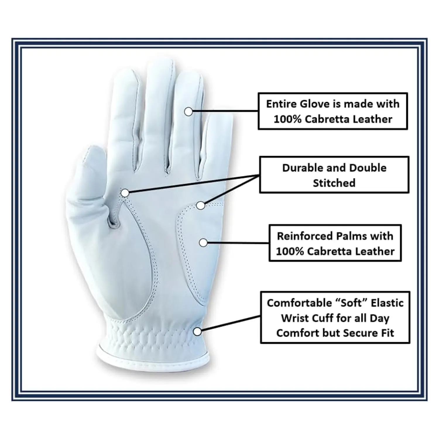 Adjustable Strap - Ideal Funny Gag Gift Premium 100% Cabretta Leather ...