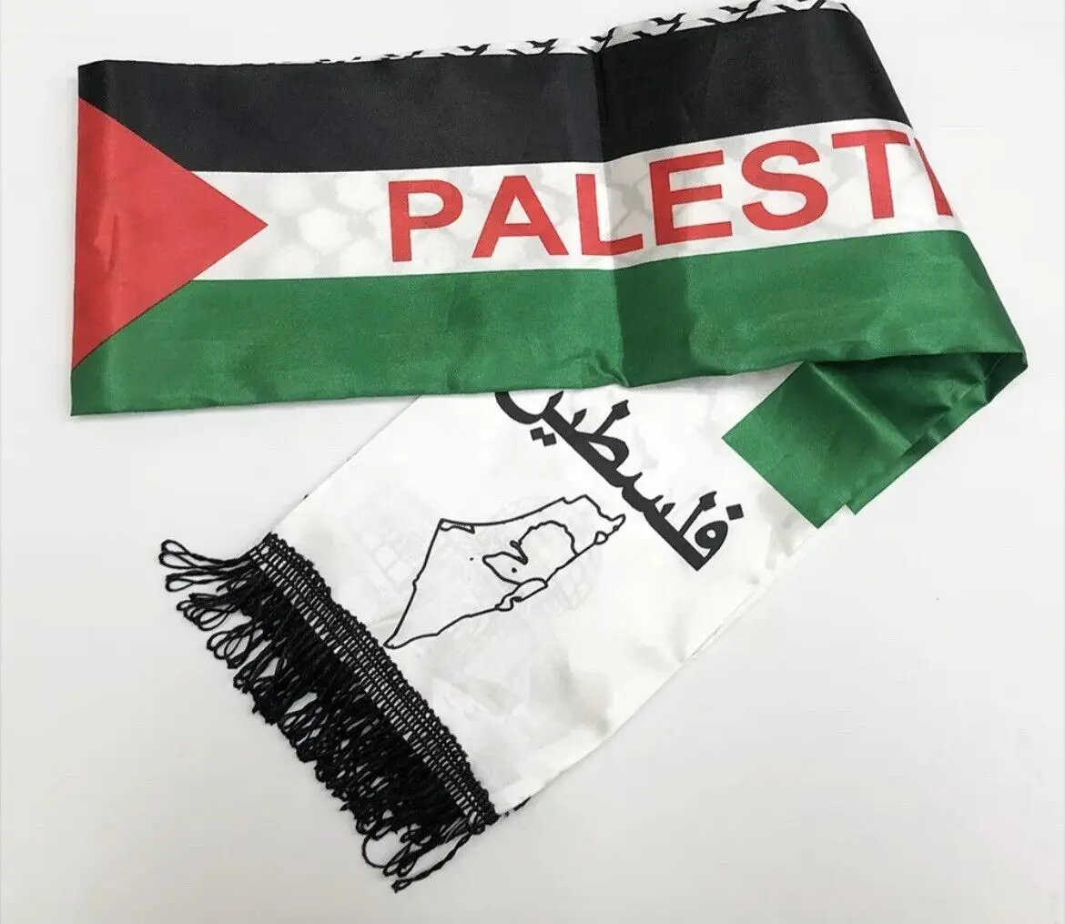 Fast-delivery Palestine Silk 100% Acrylic Knitted Jacquard Woven ...