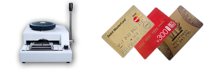 QK-68D Manual PVC Card Hot Foil Embosser - Easy to Operate