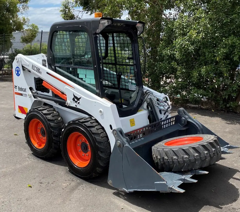 Skid Steer 2017 Bobcat MT85 Walk Behind Crawler Loader