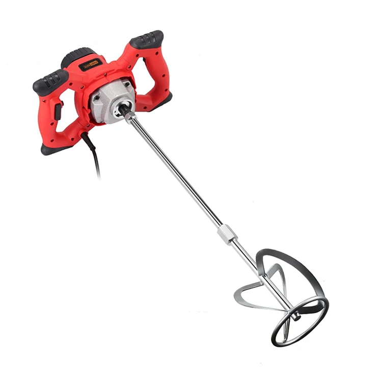 Cement Mixer,1400w Handheld Electric Concrete Mixer,Mud Mixer For ...