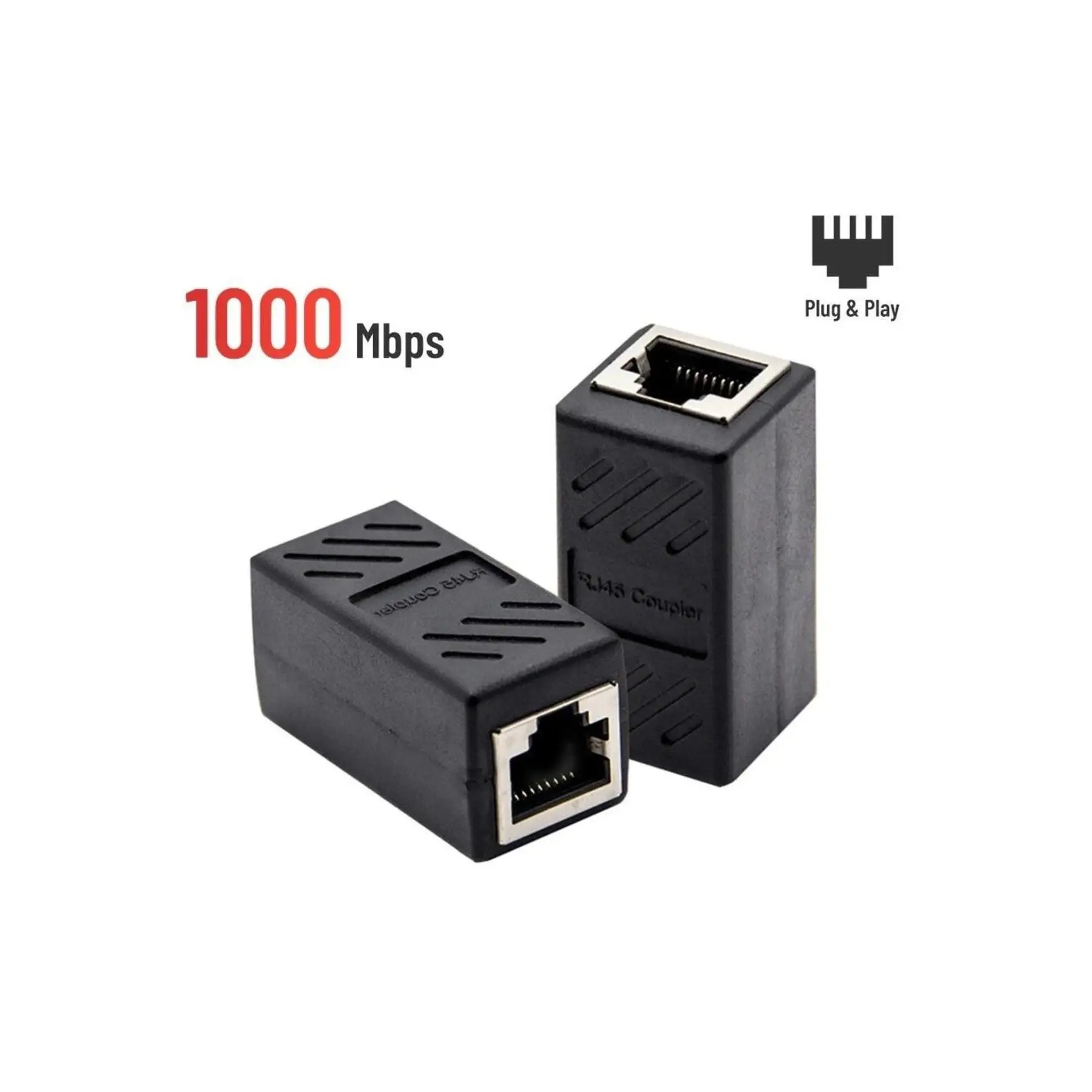 Rj45 Extension Apparatus Rj45 Female To Female Lan Network Coupler Apparatus - Buy Rj45 ...