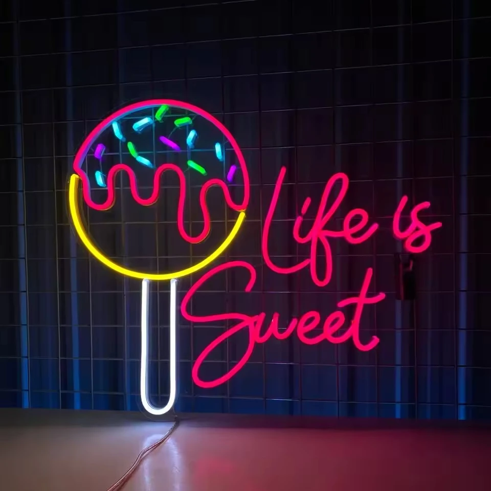 Life Is Sweet Neon Signs, Custom Neon Lights| Alibaba.com