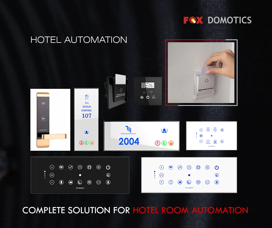 DND Corridor Panel - Smart Touch Switch for Hotels & Homes