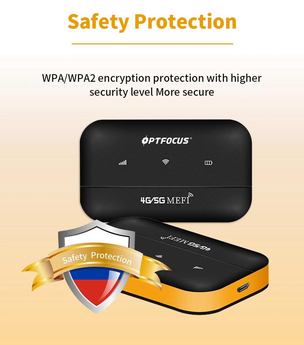 4G 5G Router - Portable Wifi Hotspot with 10 User Capacity