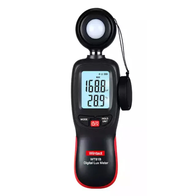 Wintact WT81B Handheld Light Measuring Instrument Digital Lux Meter ...