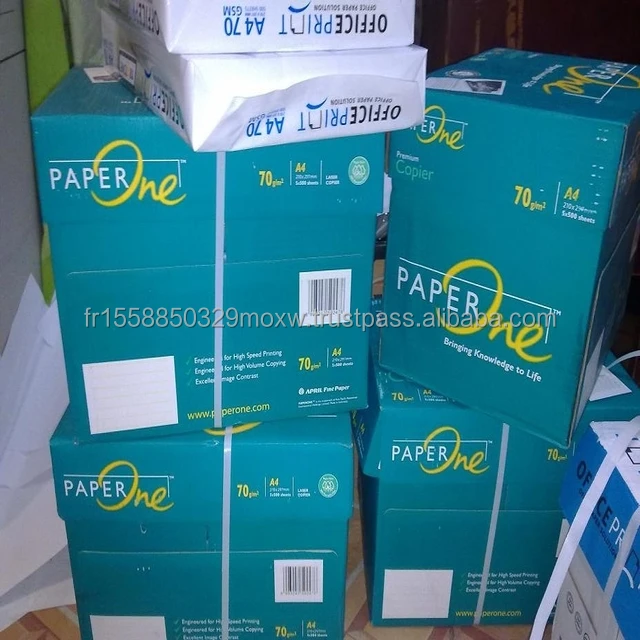 Paperone 70gsm 100 A4 Copy Paper 80gsm 210 297mm White Office Paper