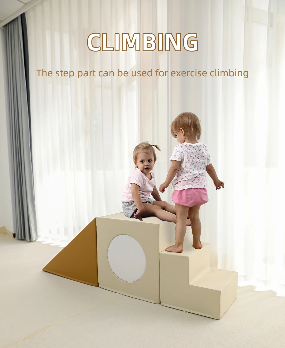 Indoor Kids Soft Play Block Set Equipment for Sale Baby Foam Climbing ...