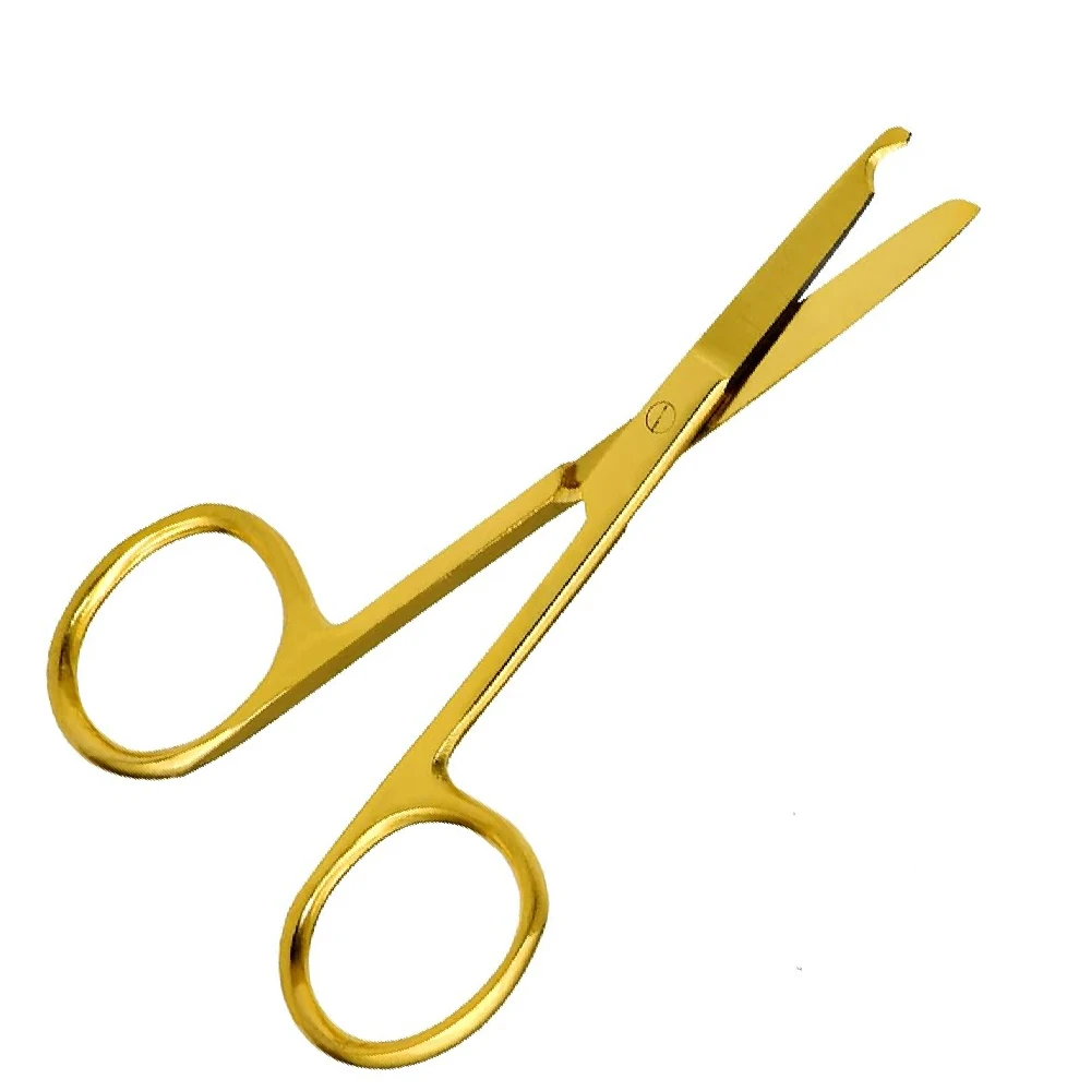 Premium Quality Surgical Stitch Scissor Full Gold Color Coated Metal ...