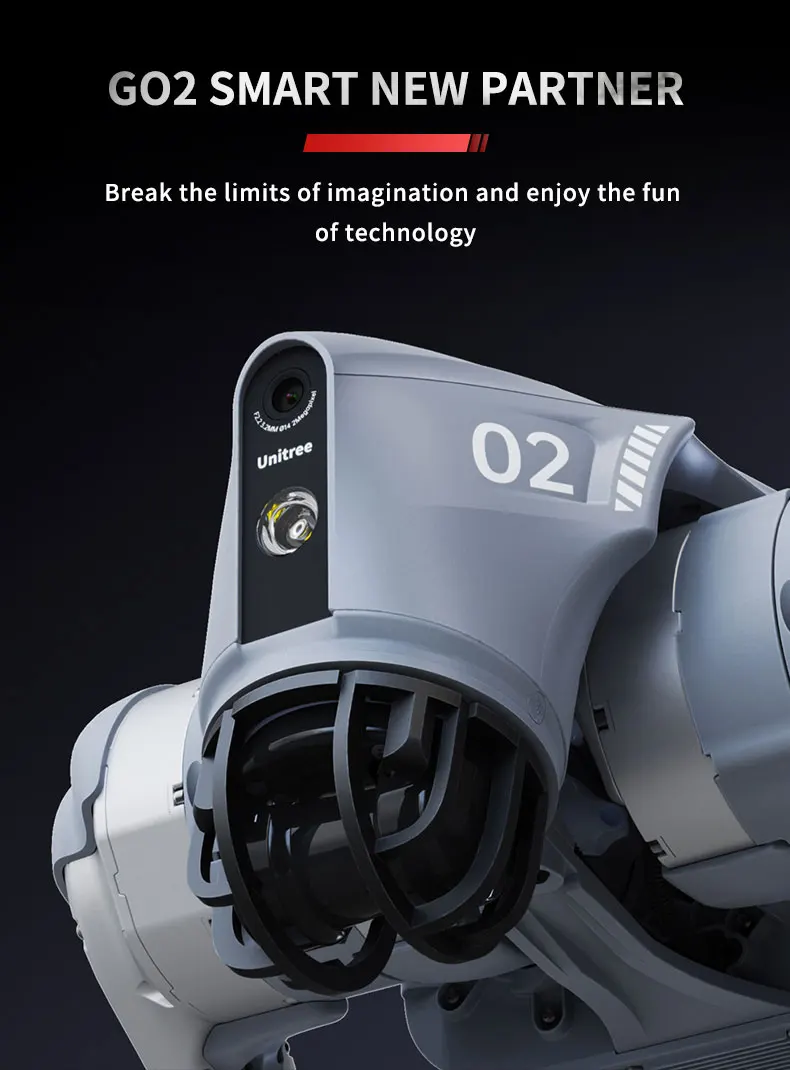 Unitree Go2 Pro - Intelligent Quadruped Robot for Adults