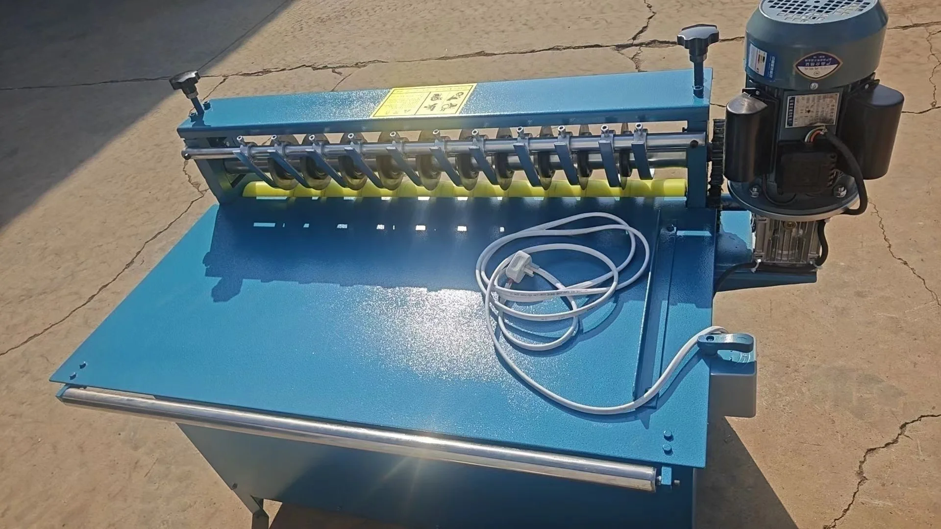 Mixed Rubber Sheet Strips Cross Cutting Slicing Machine Key Feature ...