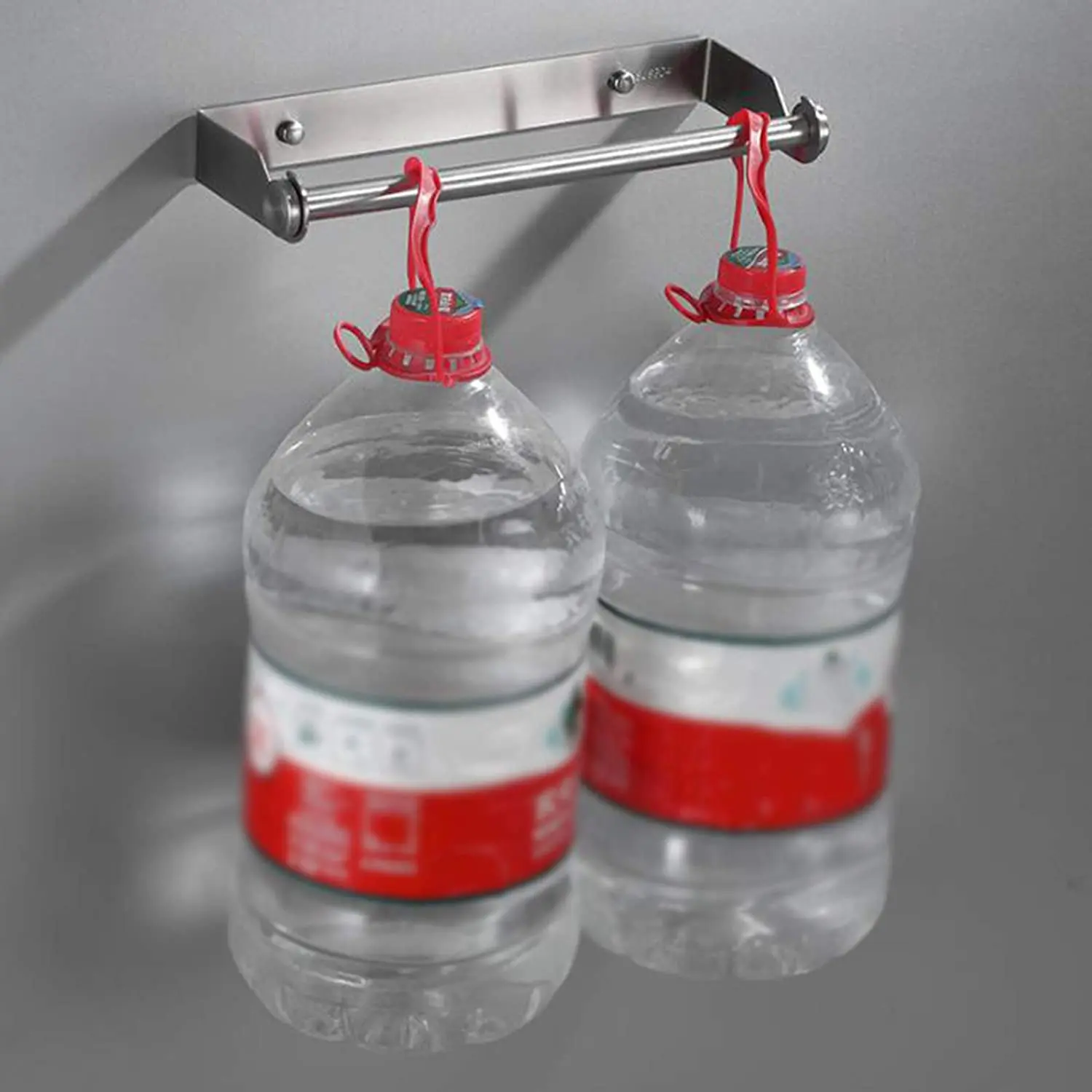 Wall Mounted Paper Roll Holder Under Cabinet Silver Stainless Steel ...