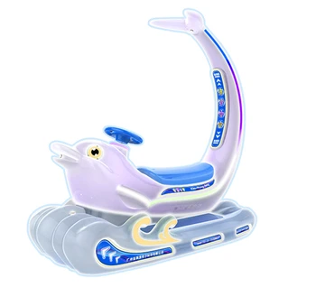 Premium Design Dolphin Electric Cars Theme Park Rides Amusement Kids ...