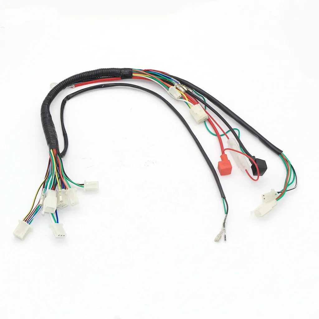Custom 50cc-125cc ATV Wiring Harness Cable Assembly for ATV Dirt Bike ...