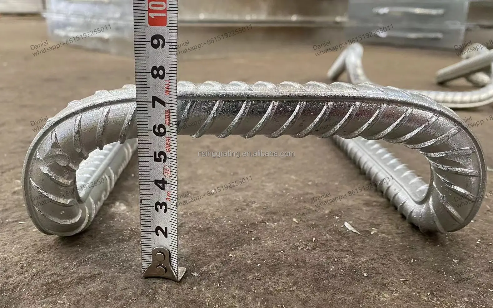 Storm Water Galvanised Steel Pit Manhole Steps - Durable & Safe