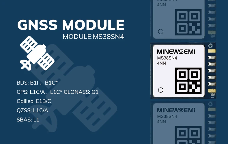Ms38sn4 Multi Satellite Dbs Gps Glonass Galileo Qzss Sbas Cheap Vehicle Rtk L1 Tracking Module ...