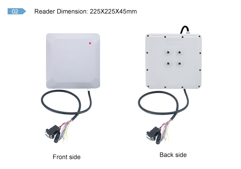 Hitech RFID 33dbm 20m Long Distance RFID Reader for Access Control