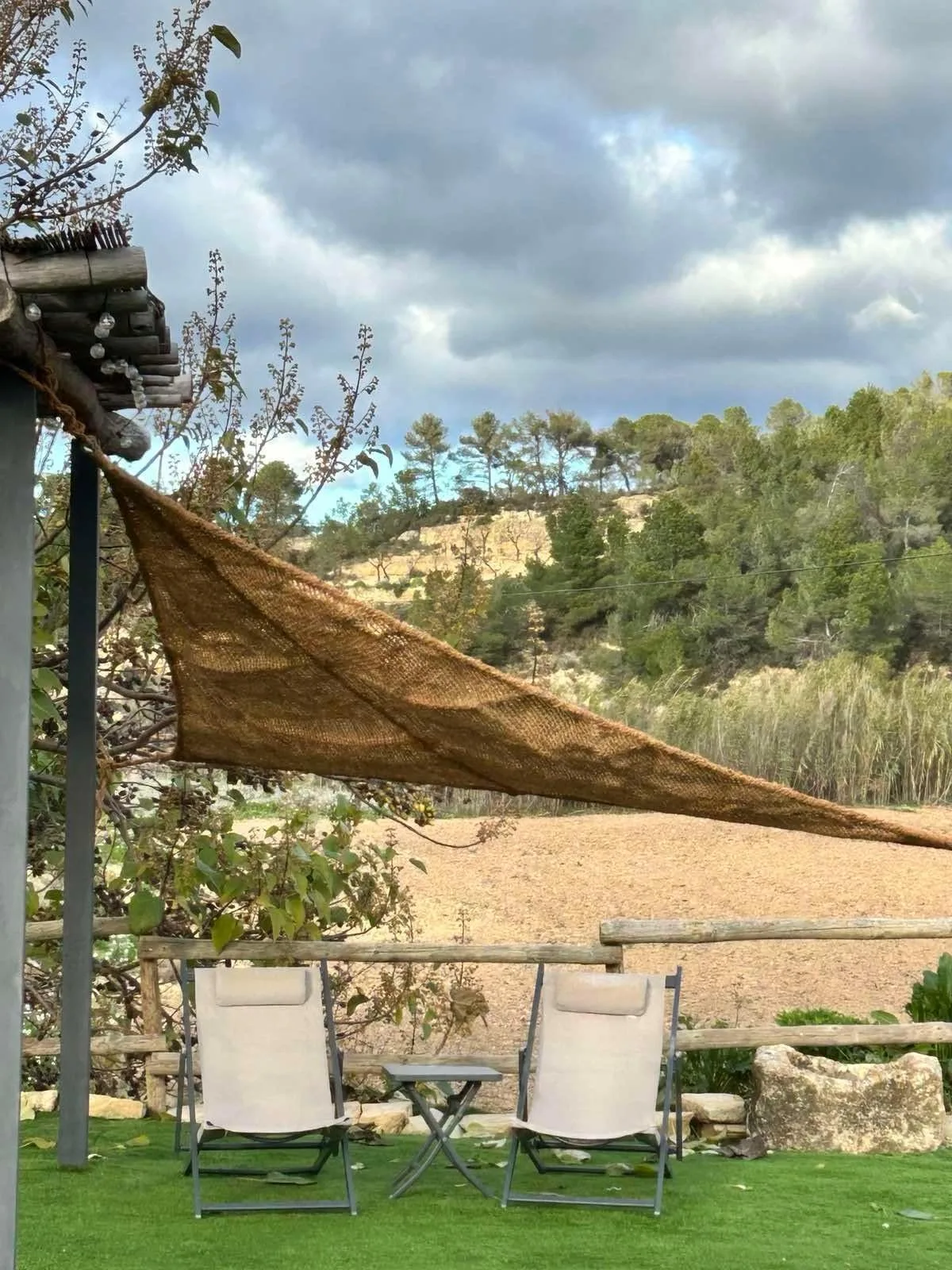 Sustainable coconut cloth shade sail outdoor sunshade coir net sails ...