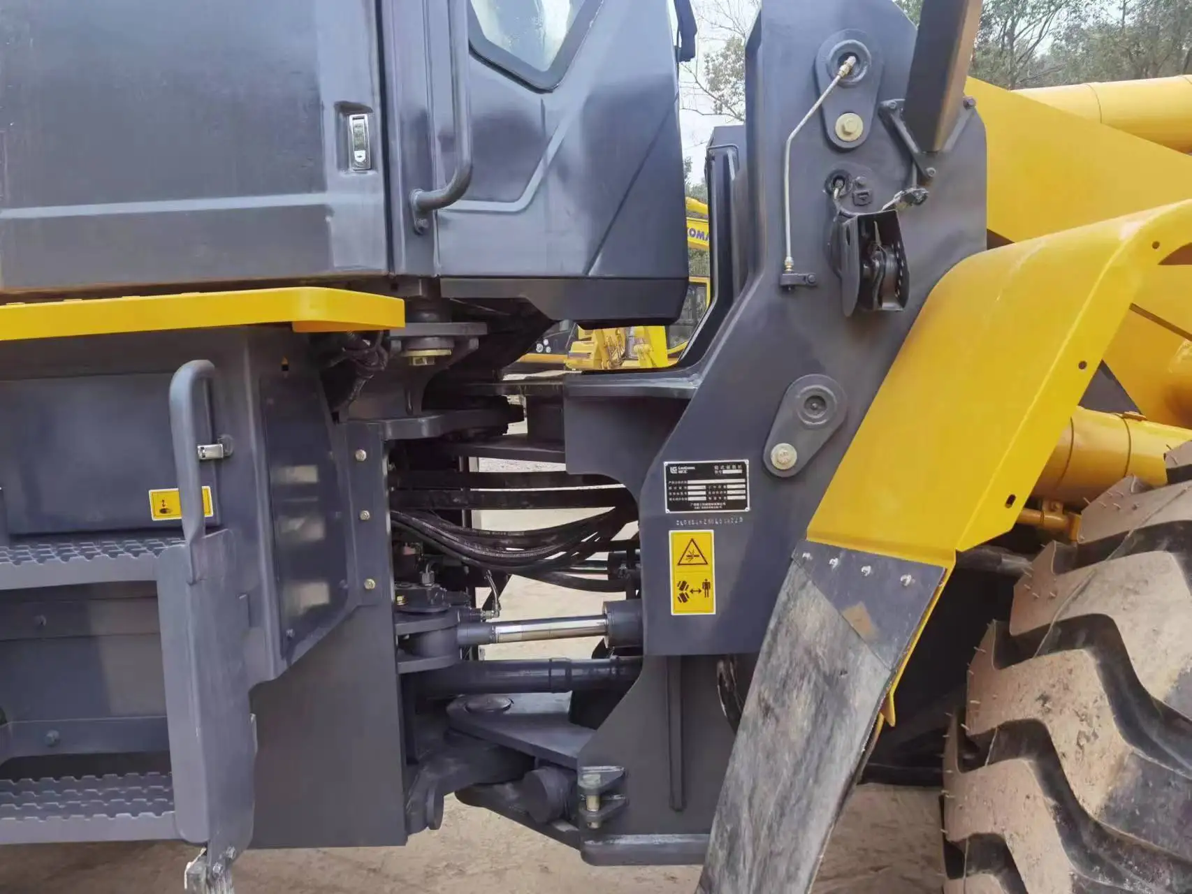 China Original Liugong Clg856h Wheel Loader Used High Efficient Loader ...