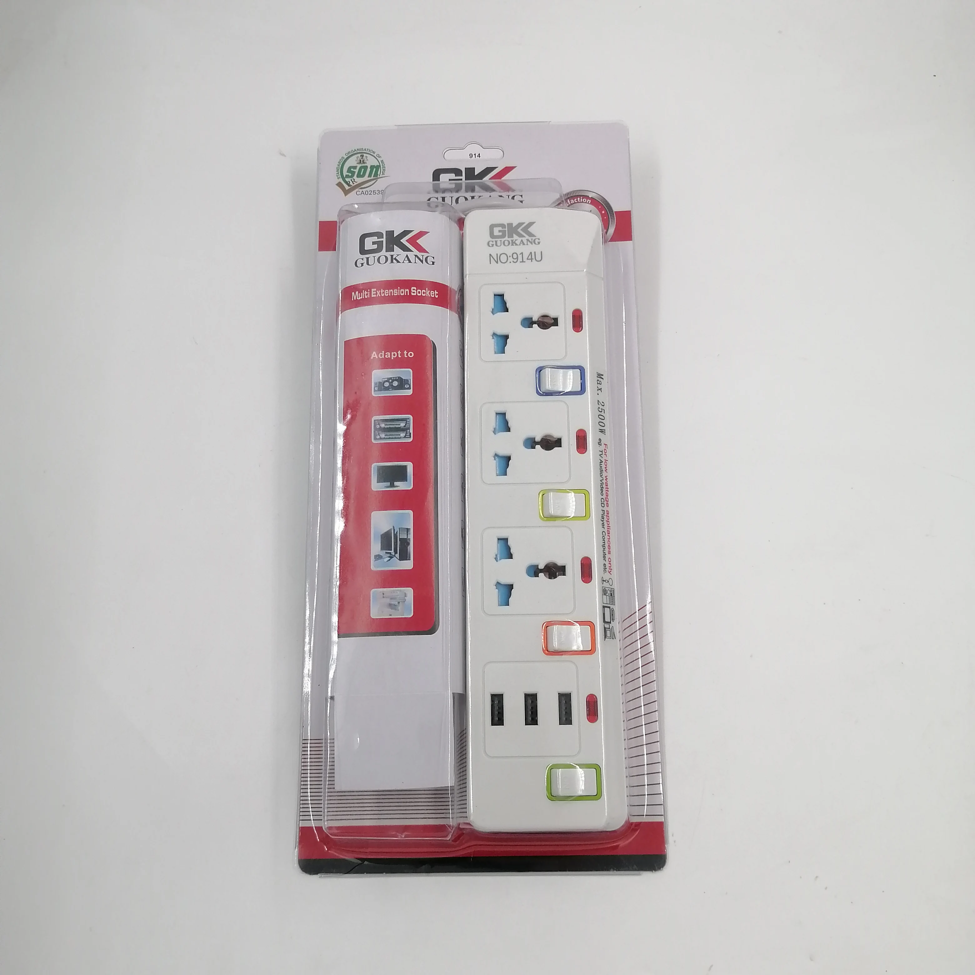 High Quality 4 Way Extension Socket - Versatile & Reliable