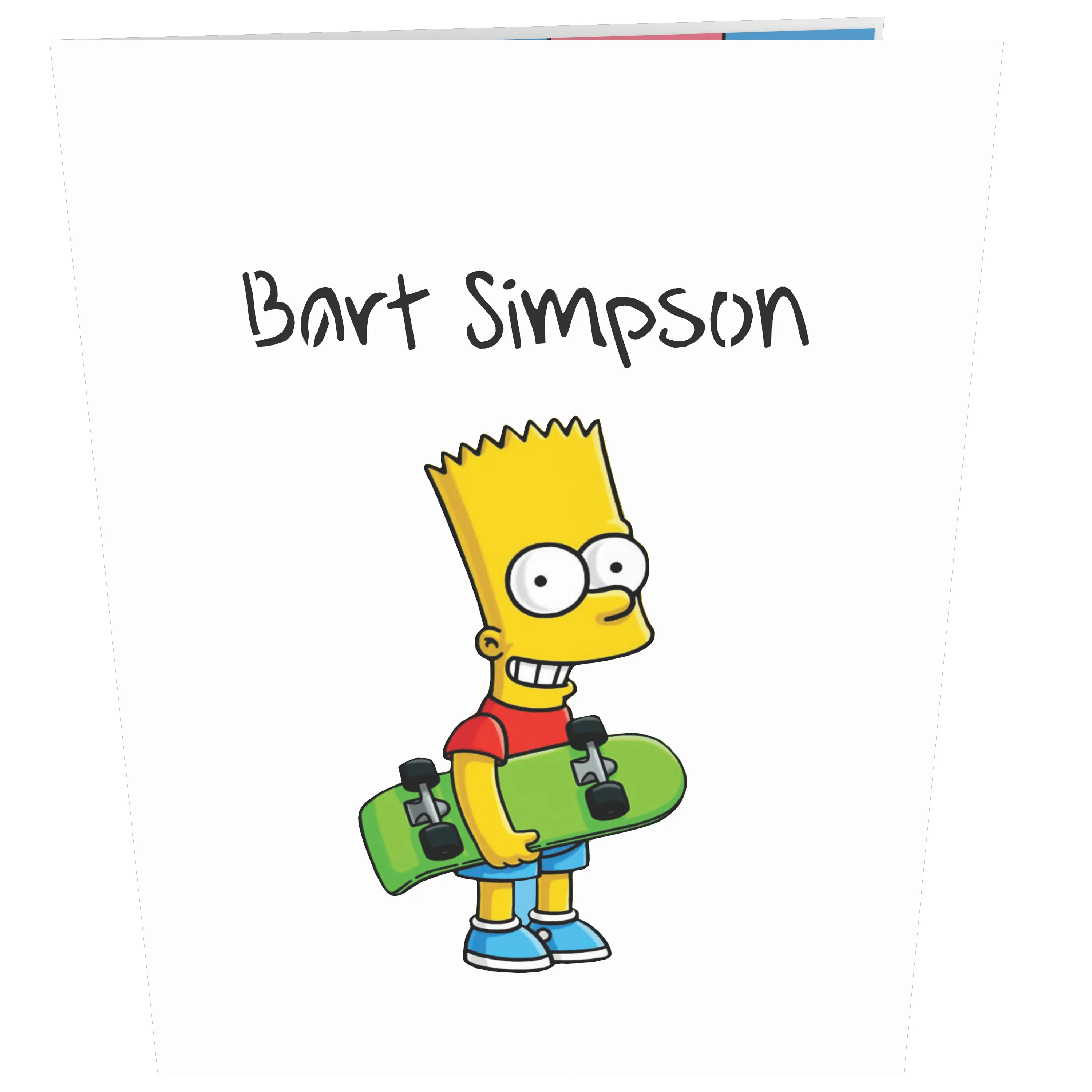 Funny Bart Simpson 3d Pop Up Card Hot Sale Best Seller For Funny Party ...