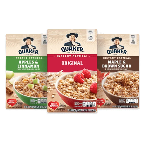 Quaker Oats 2kg - 100% Natural Wholegrain Rolled Oats