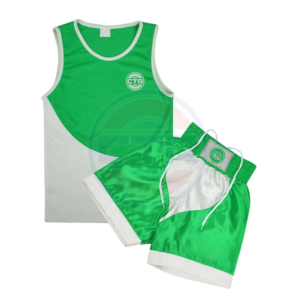 Custom Made Boxing Competition Uniforms Men Custom Boxing Uniform ...