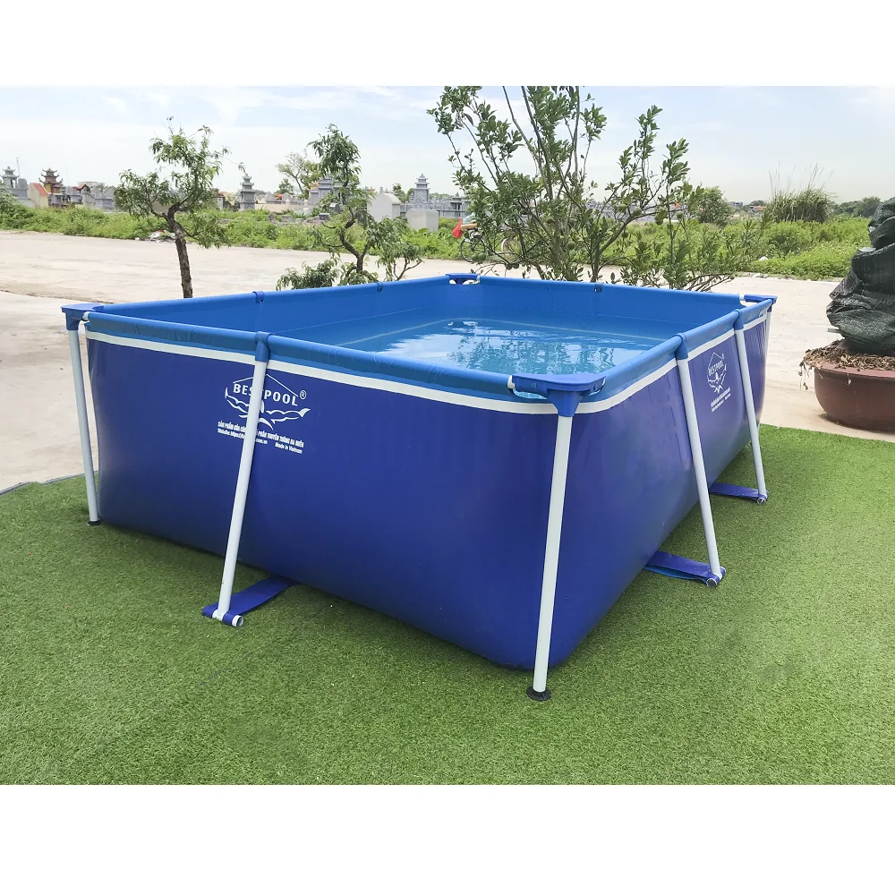 Adults And Kids Blue Big Bestpool Fast Set-up Portable Mini Swimming ...