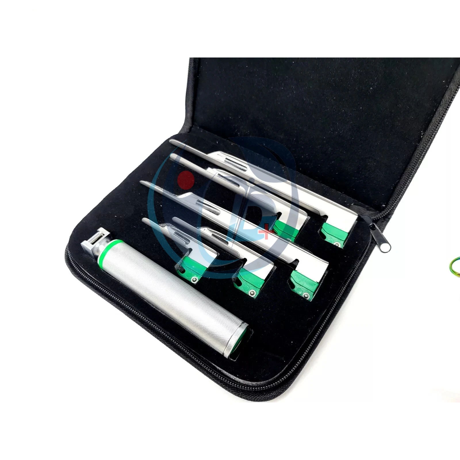 Mccoy Mega Fiber Optic Laryngoscope: 3 Blades + Medium Handle (ce ...