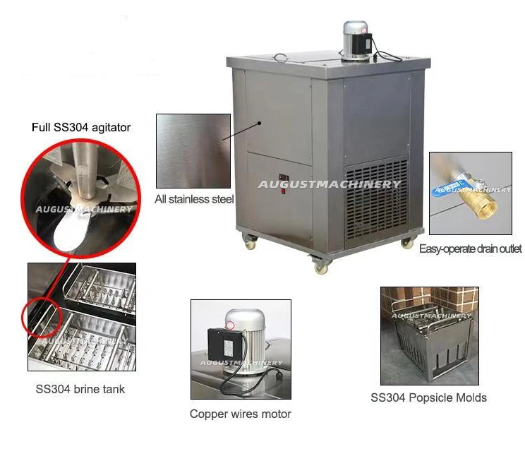 Popsicle Ice Cream Display Freezer Trolley Cart For Outdoor,Small ...