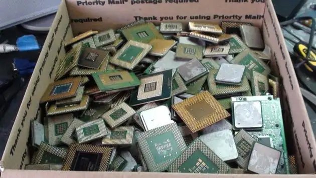 Wholesale Ceramic Cpu Scrap 486 & 386 With Gold Pins/intel Pentium Pro ...
