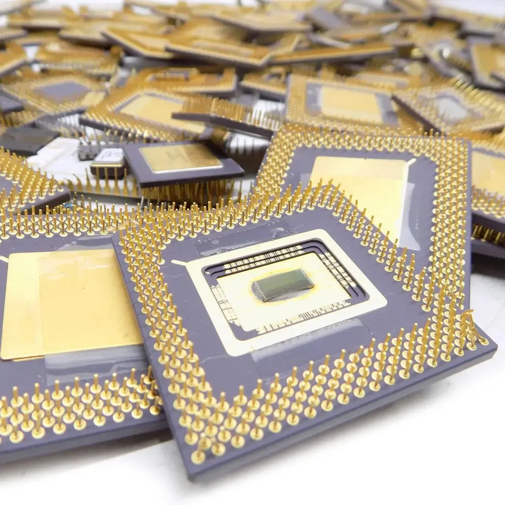 Recycled CPU Ceramic Processor Scrap High Quality Material for Metal ...