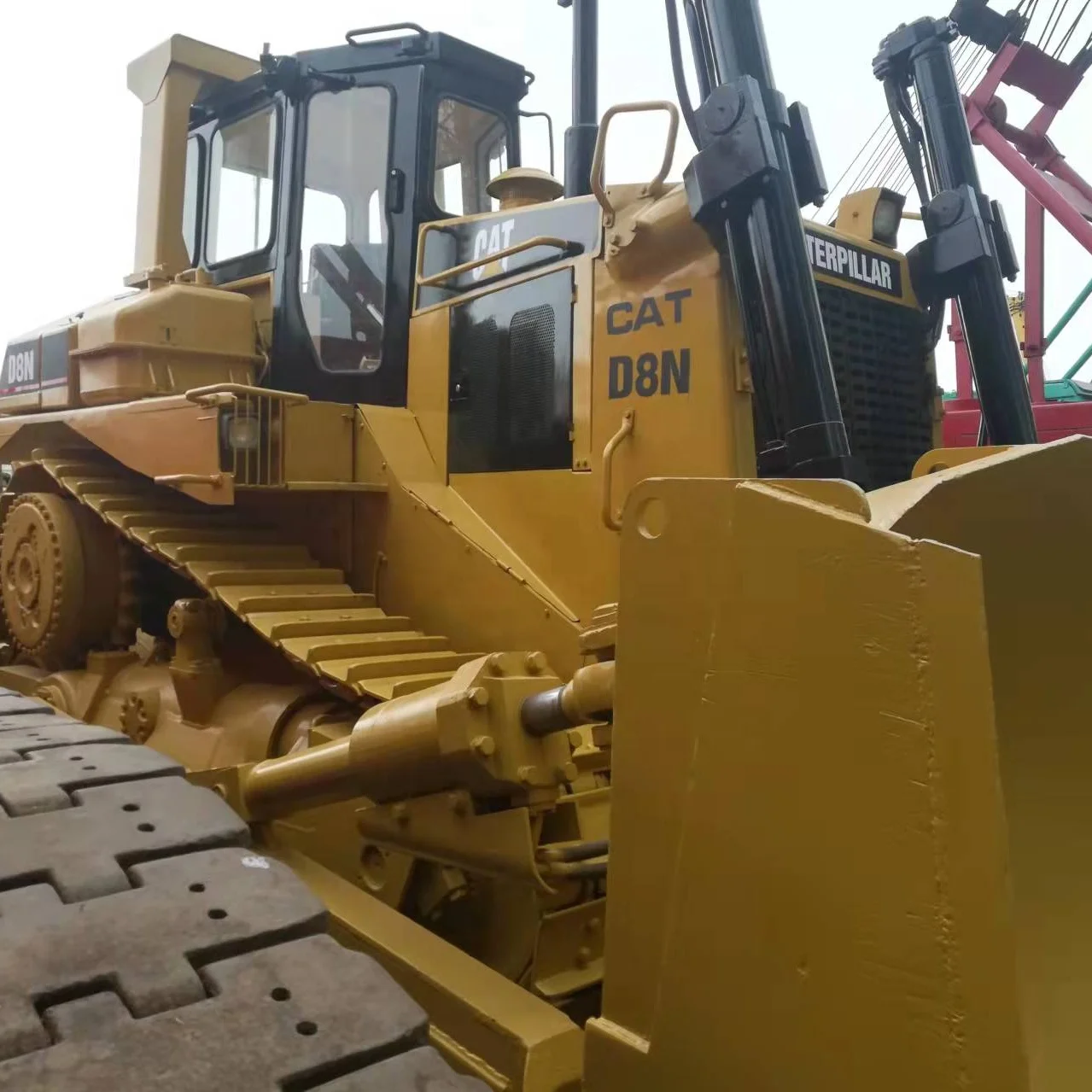Large size used caterpillar d8n crawler bulldozer original second-hand cat d8 heavy duty dozer ...