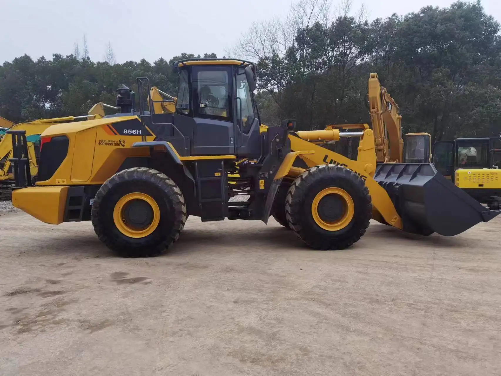 China Original LiuGong CLG856H Wheel Loader Used Heavy Construction ...