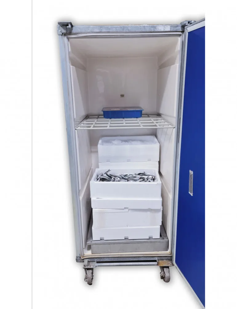 TBX Cooler - Secure Cold Chain Storage for Fresh Seafood